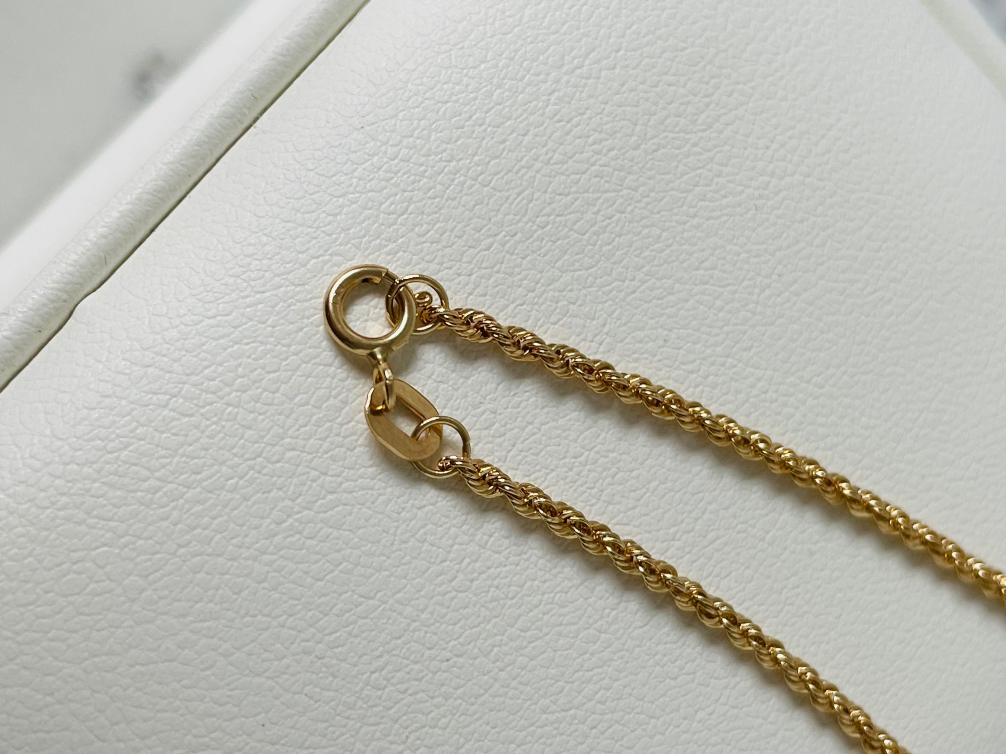 18ct Yellow Gold Rope Chain – Fine Basics